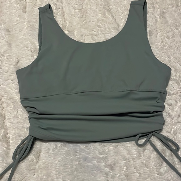 Love Tree | Tops | New Love Tree Ruched Scrunched Side Tie Womens Size ...